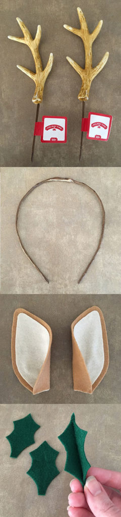 DIY Reindeer Antler Headband Steps Cherry Fairy Tale